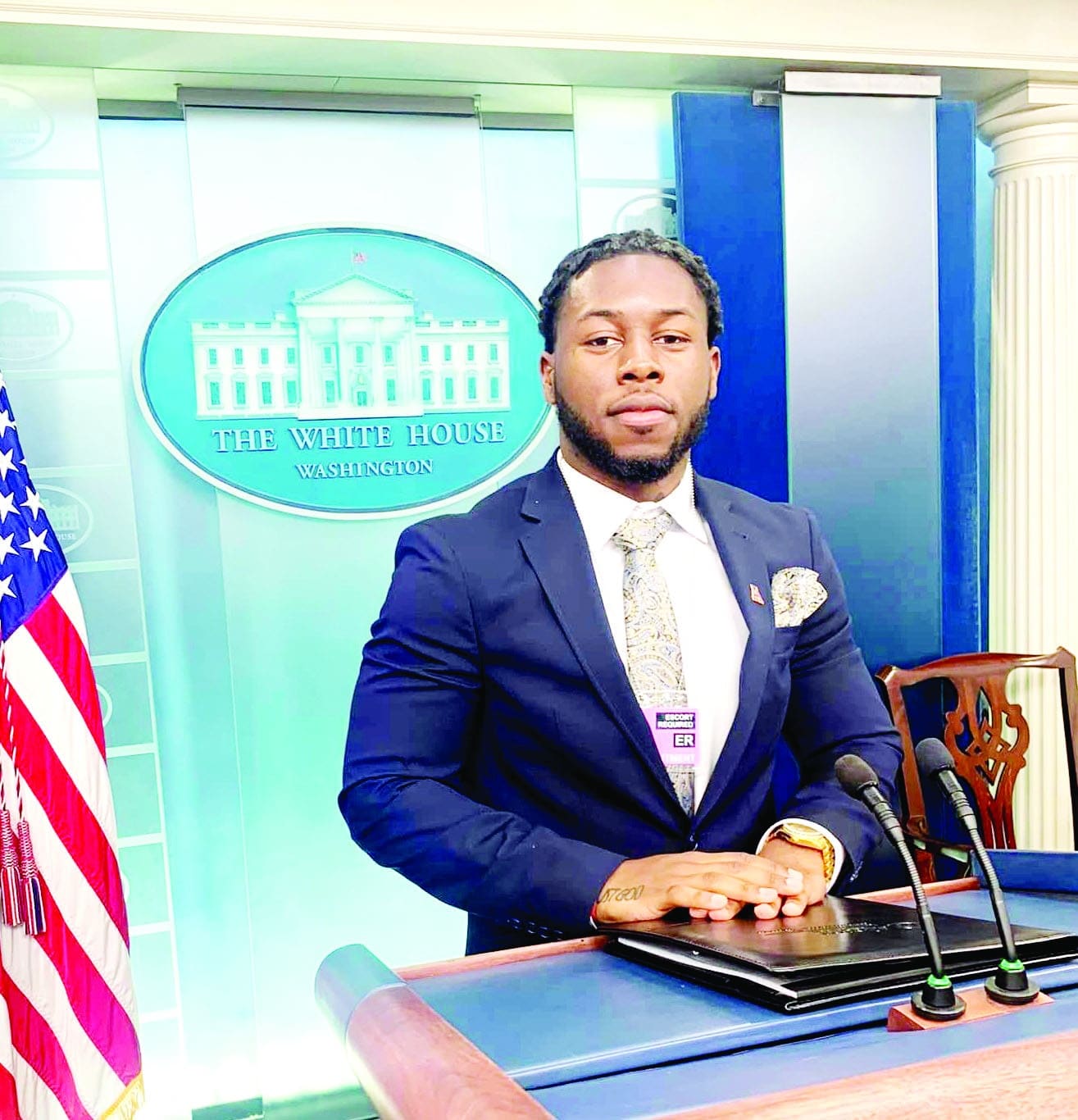 D’Marius Jones invited to a press briefing at the White House – Jackson ...