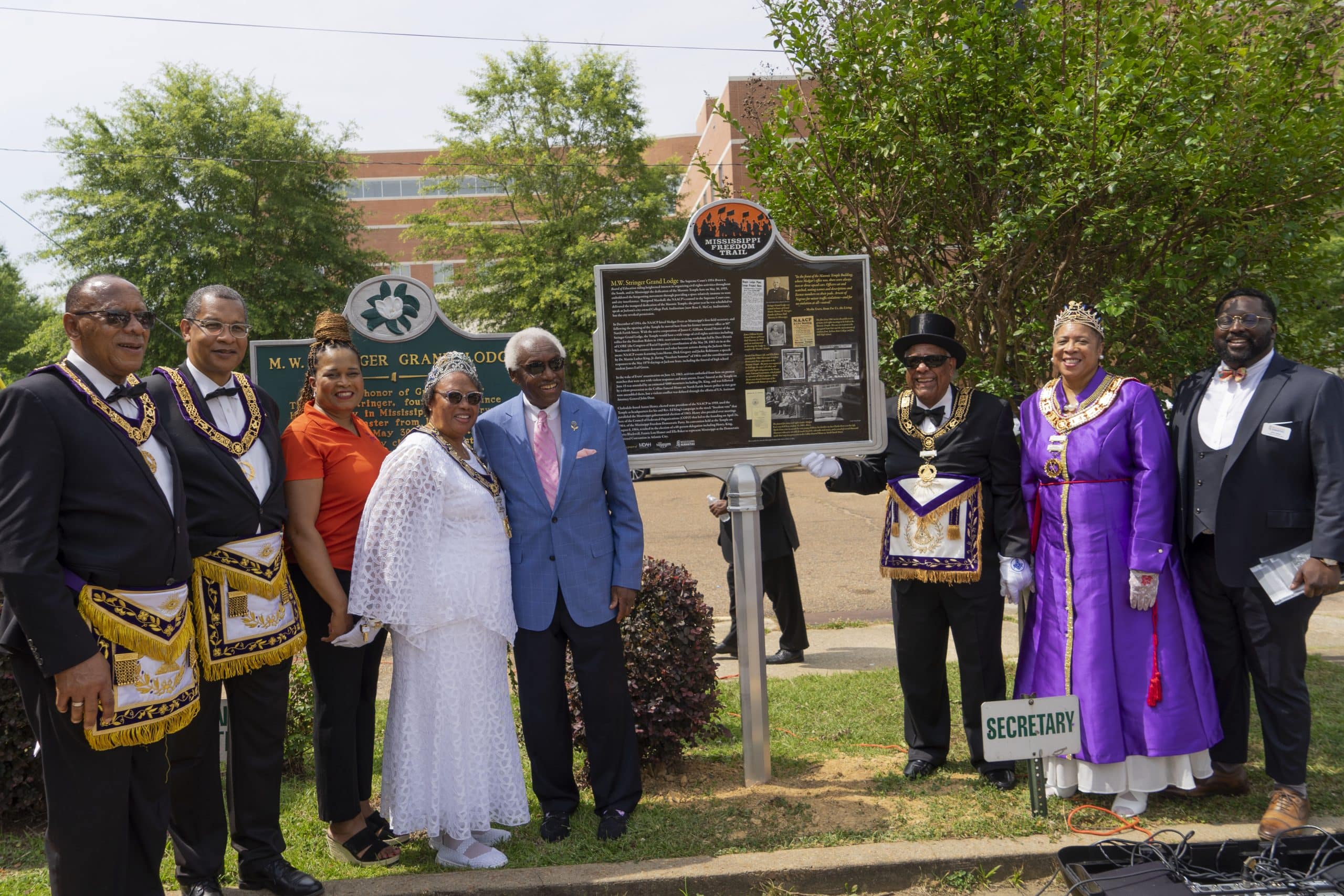 M.W. Stringer Grand Lodge celebrates long-awaited MS Freedom Trail ...